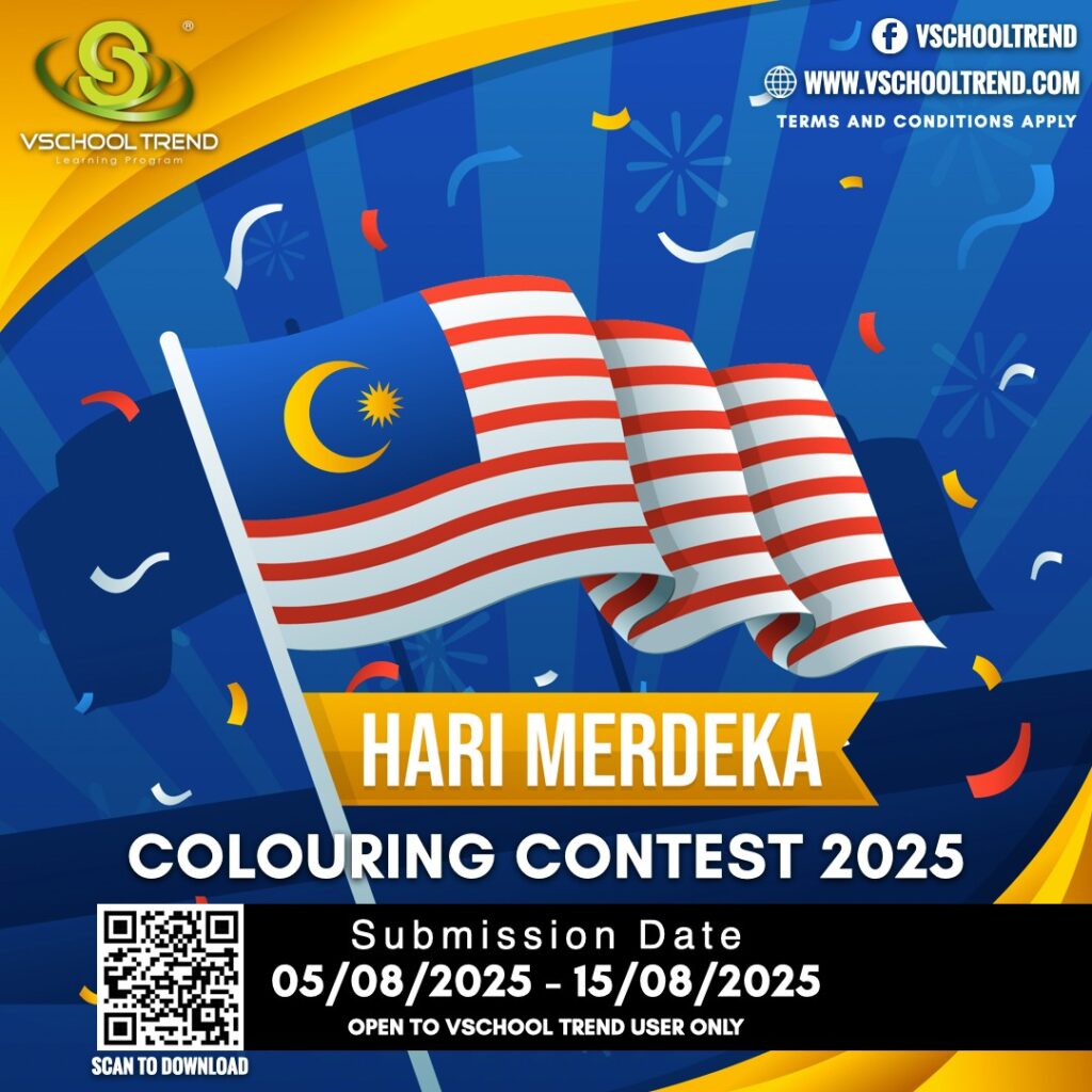 Merdeka 2025 Colouring Contest By VSchool Trend