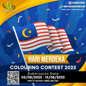 Merdeka 2025 Colouring Contest By VSchool Trend